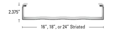 138T & 238T - Symmetrical Mechanically Seamed Standing Seam Roof ...
