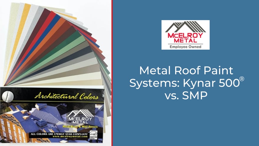 Metal Roof Colors - Metal Roofing Colors | McElroy Metal