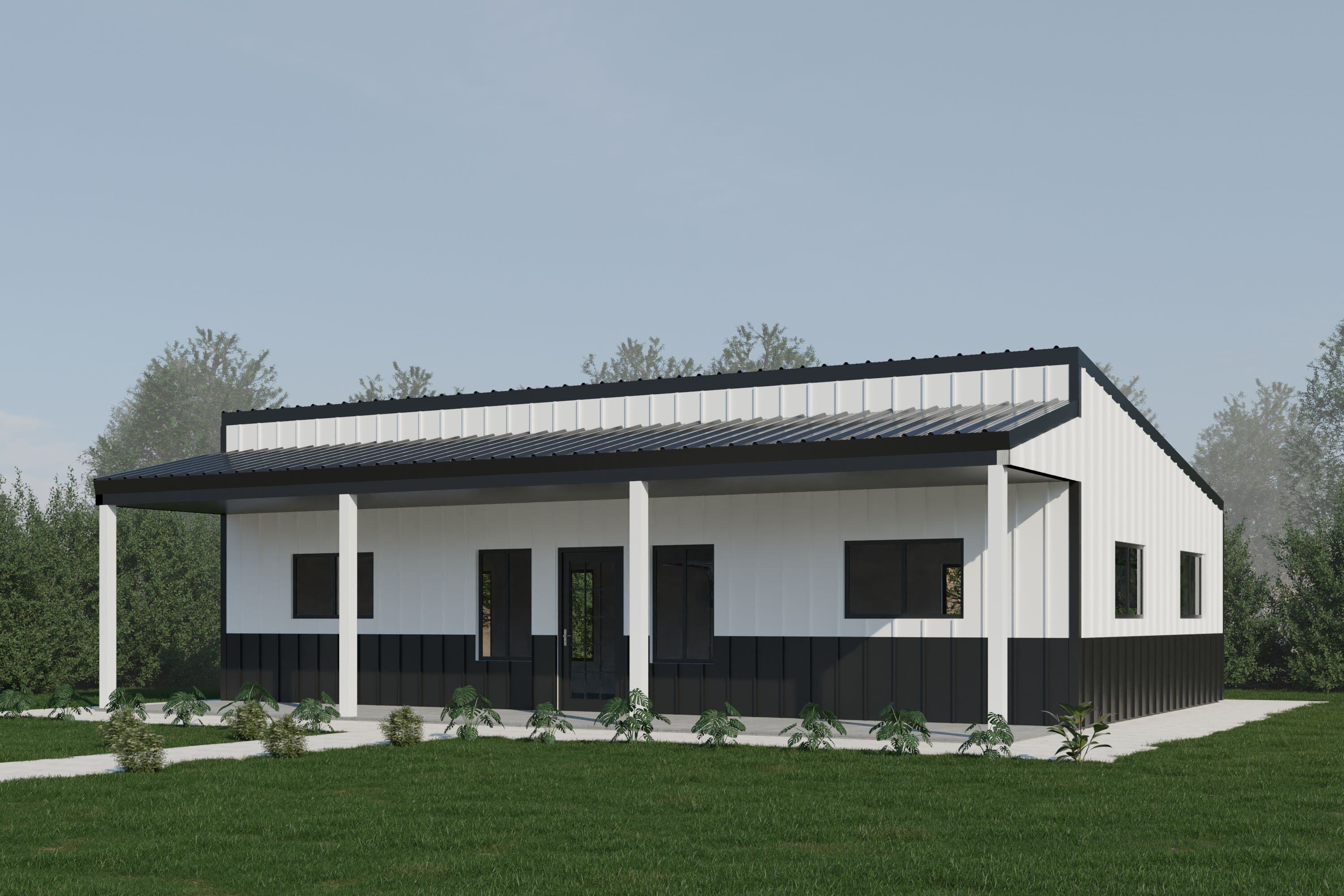 EasyFrame Small Home - Cold Formed Steel Building Models | McElroy Metal