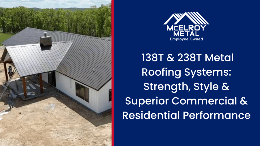 5V Metal Roofing - 5V Panel | McElroy Metal