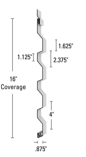 Wave Panel - Concealed Fastener Metal Wall Panels | McElroy Metal