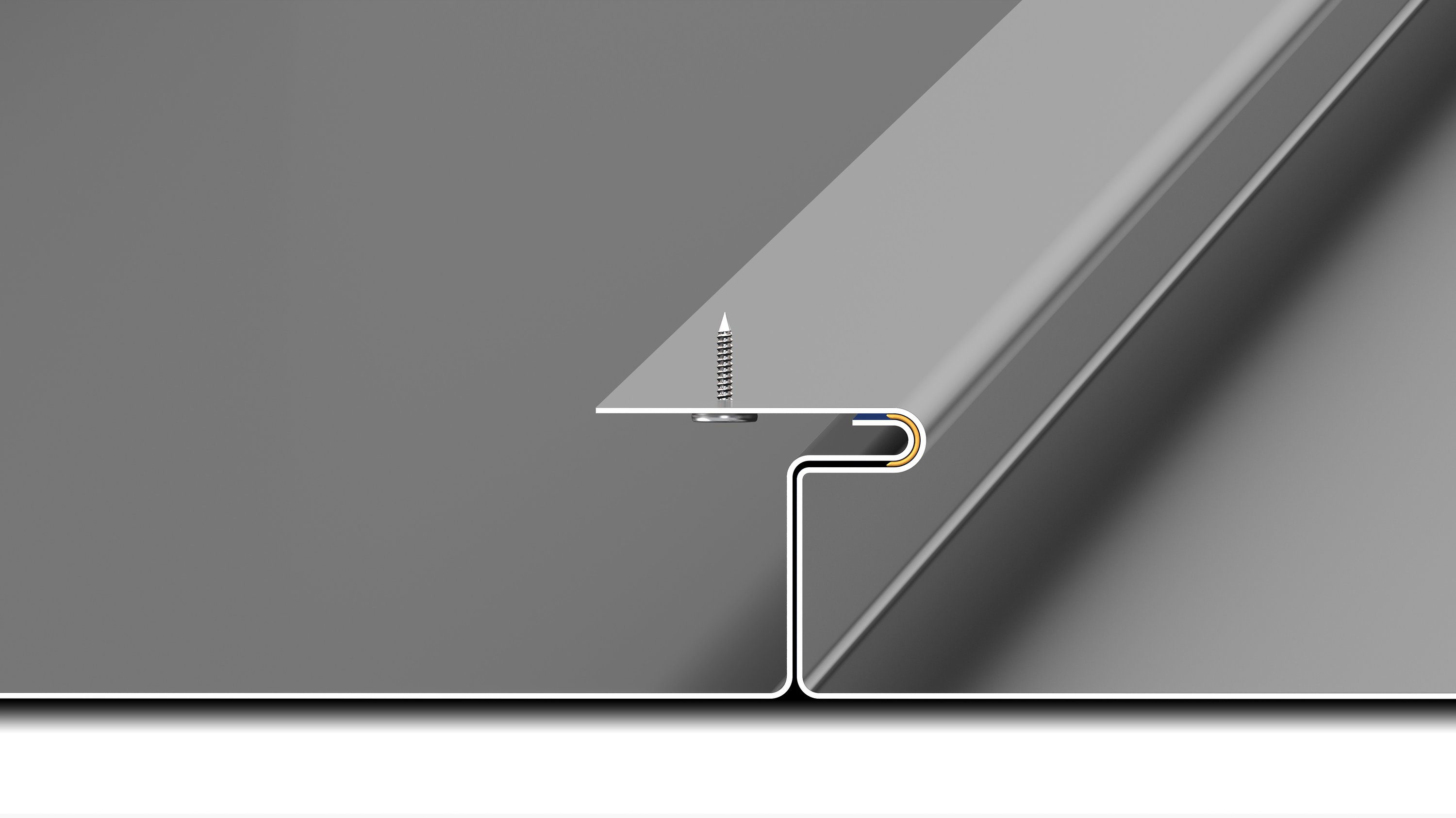 Flush Metal Soffit Panel - Flush Steel Soffit Panel | McElroy Metal