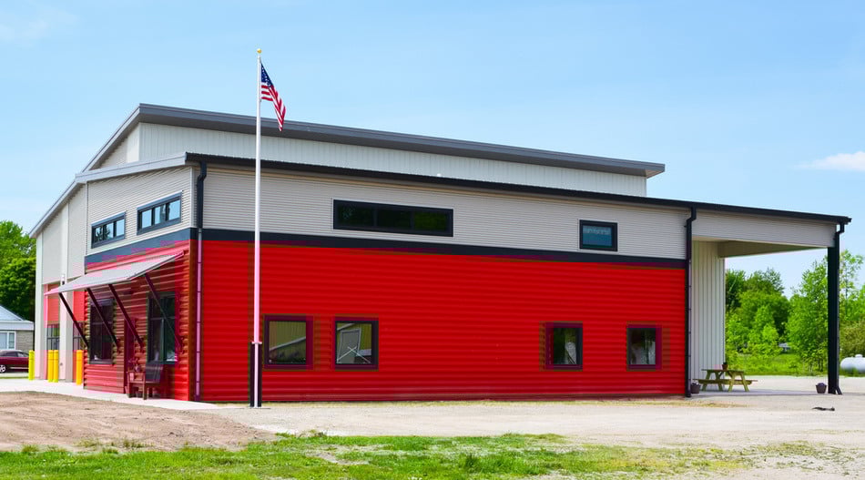 Mega Rib Panel - Mega Rib Exposed Fastener Metal Panel | McElroy Metal